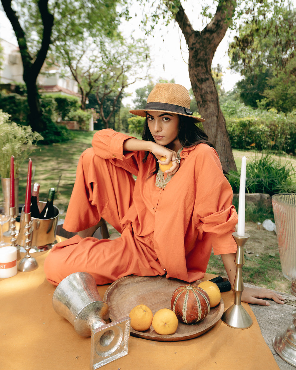 Sundown Co-ord set – From Out East | Mooreloom & Knits Private limited